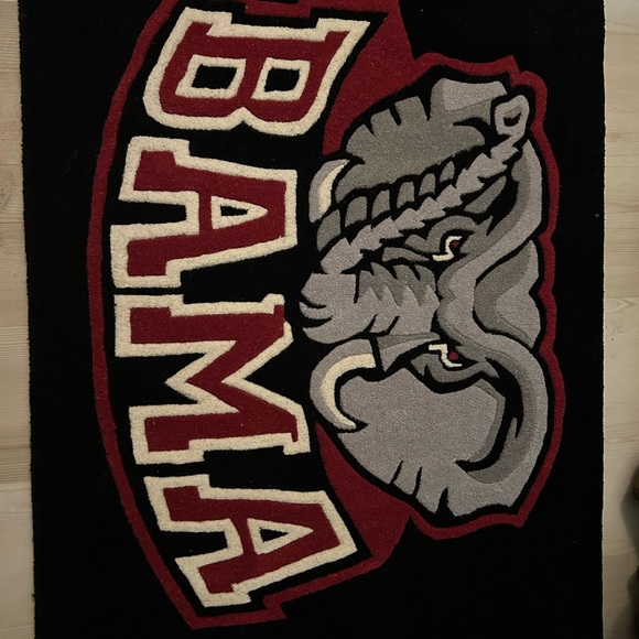 NCAA | Other | Alabama 3 X 5 Rug Black And Red | Poshmark